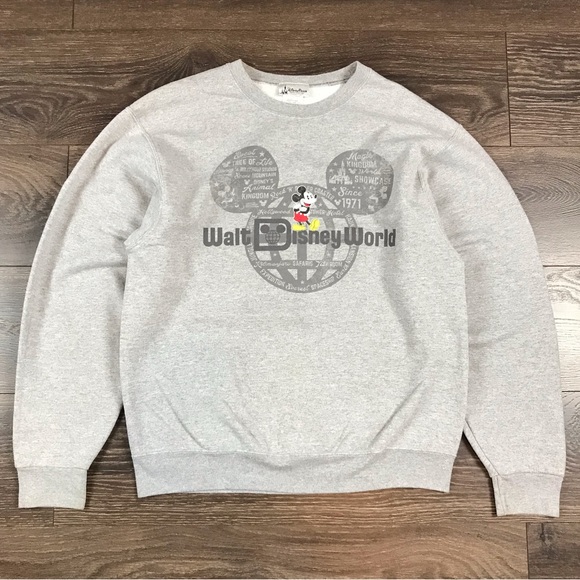 Disney | Sweaters | Disney Parks Walt Disney World Adult Unisex Mickey ...